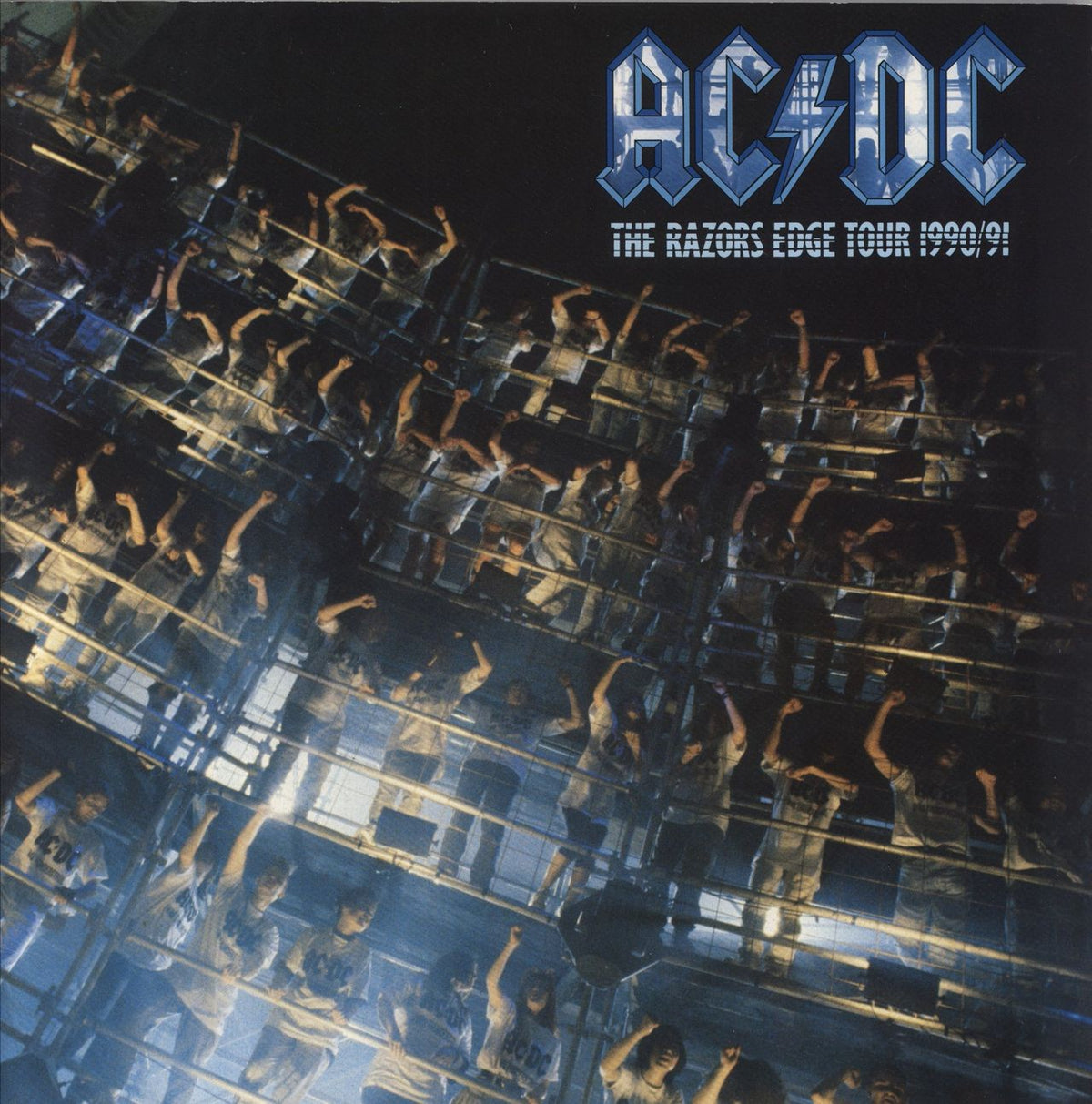 AC/DC The Razors Edge Tour 1990/91 + Ticket Stub UK Tour programme ...