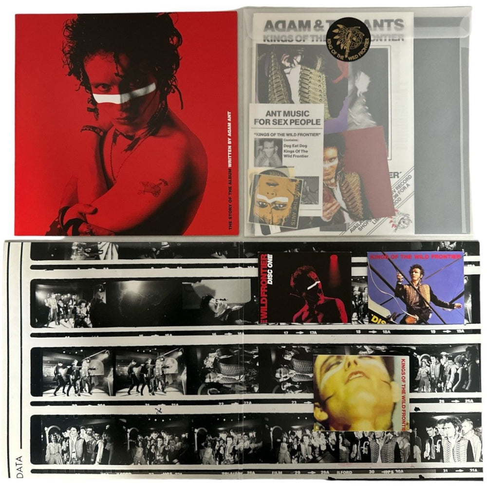 Adam & The Ants Kings Of The Wild Frontier: Deluxe Edition - Gold Viny — RareVinyl.com