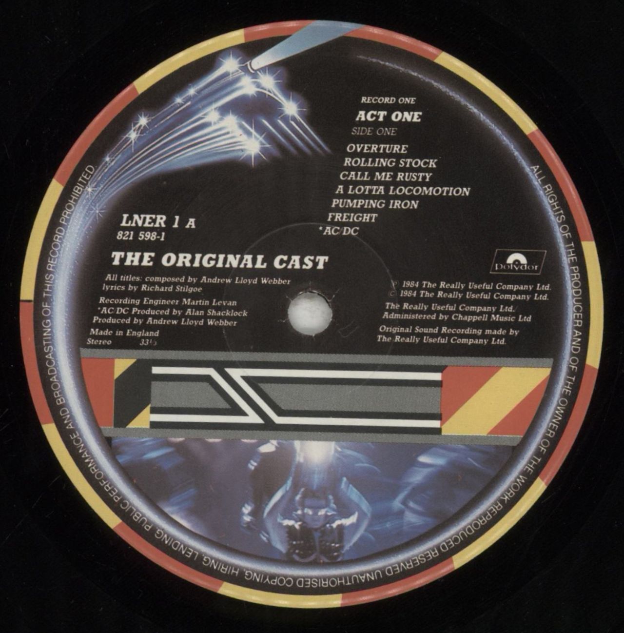 Andrew Lloyd Webber Starlight Express UK 2-LP vinyl set — RareVinyl.com