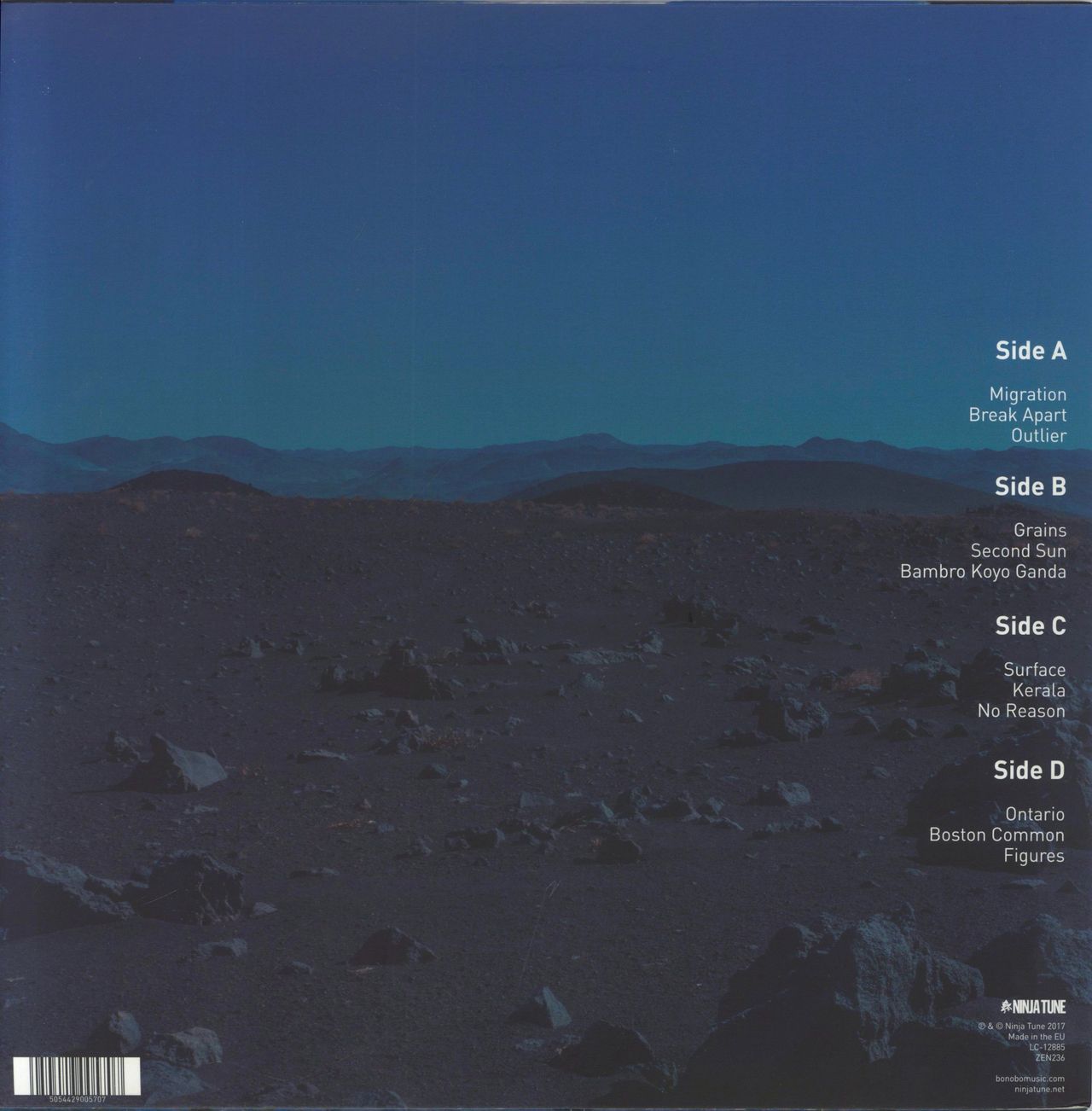 Bonobo Migration - 180gm White Vinyl UK 2-LP vinyl set — RareVinyl.com