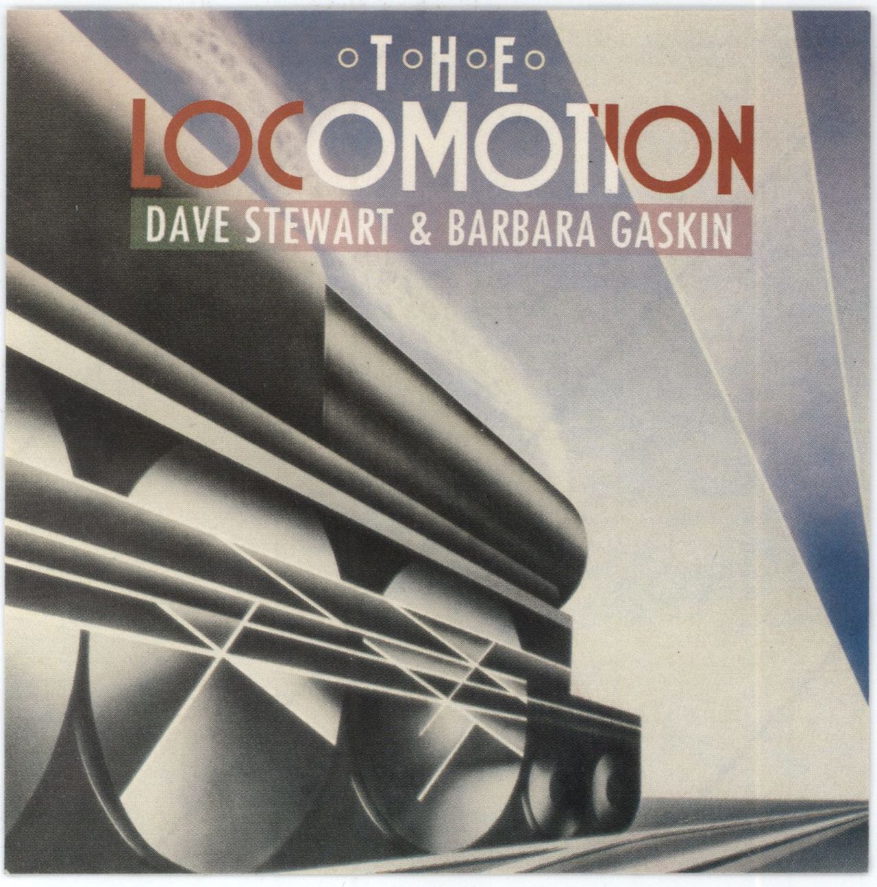 Dave Stewart & Barbara Gaskin The Locomotion + Sticker UK Shaped pictu ...