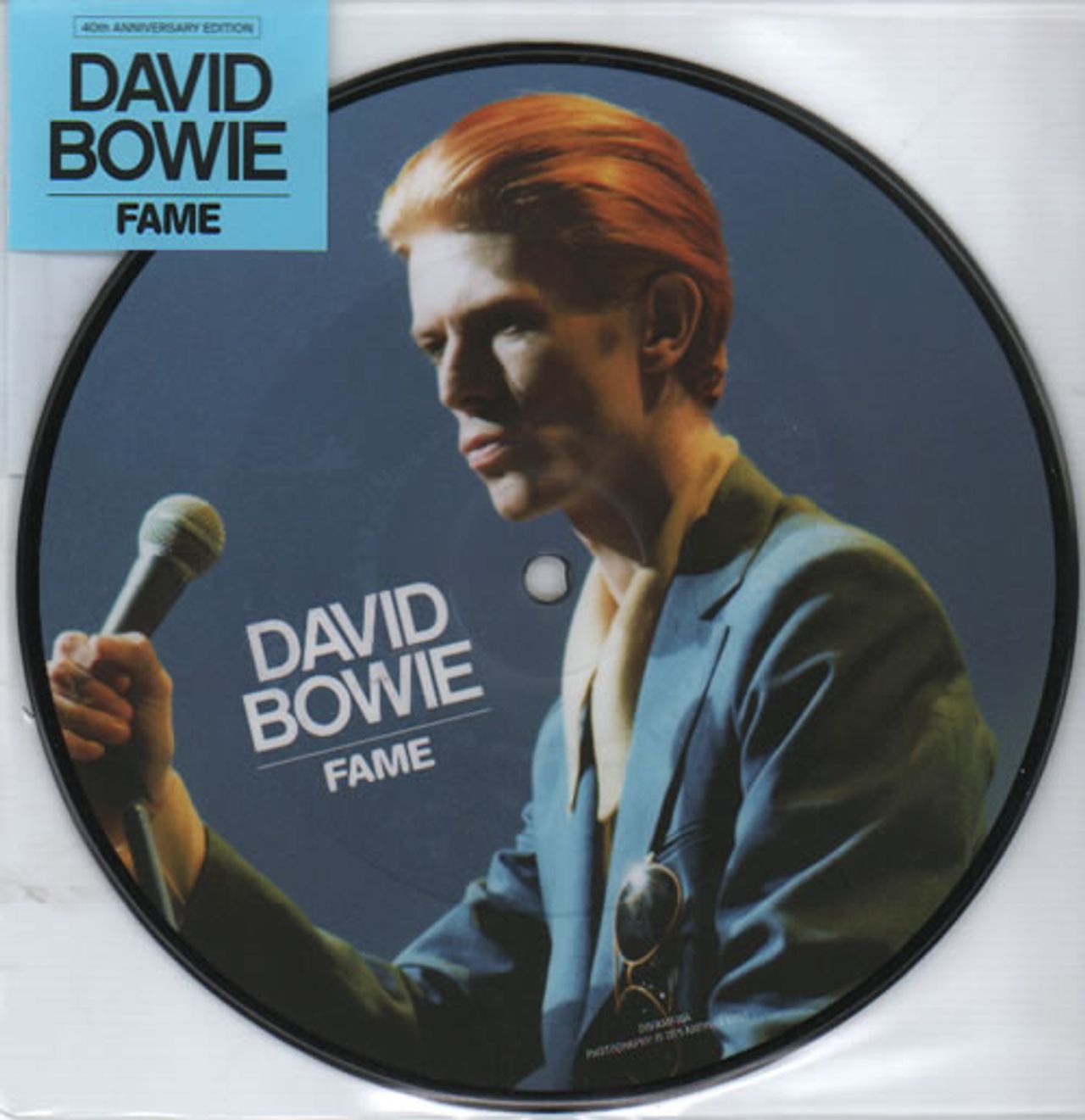 David Bowie Fame - 40th Anniversary Edition - sealed UK 7" picture dis — RareVinyl.com