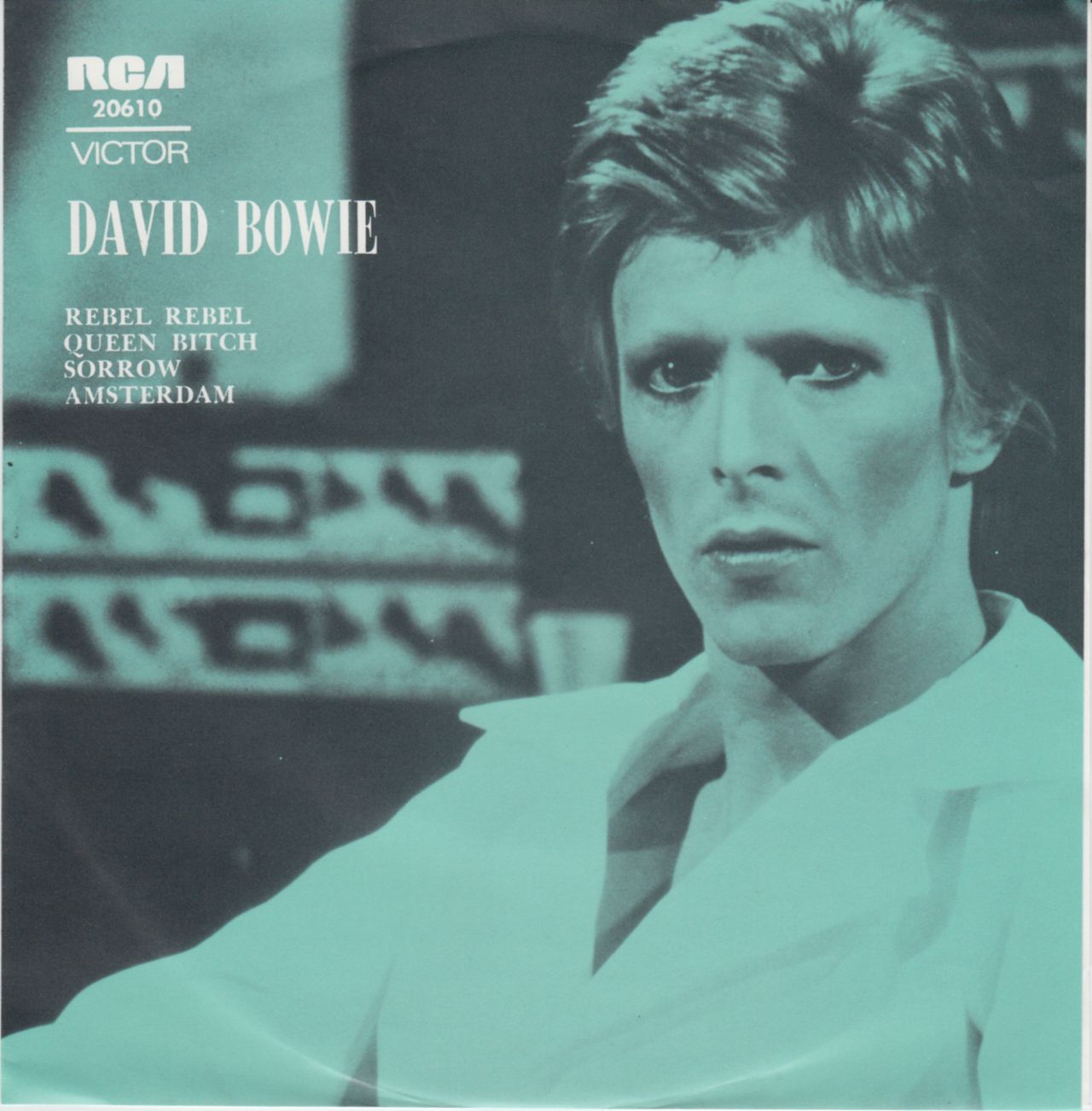 David Bowie Rebel Rebel EP - Side Wraparound Australian 7" vinyl — RareVinyl.com