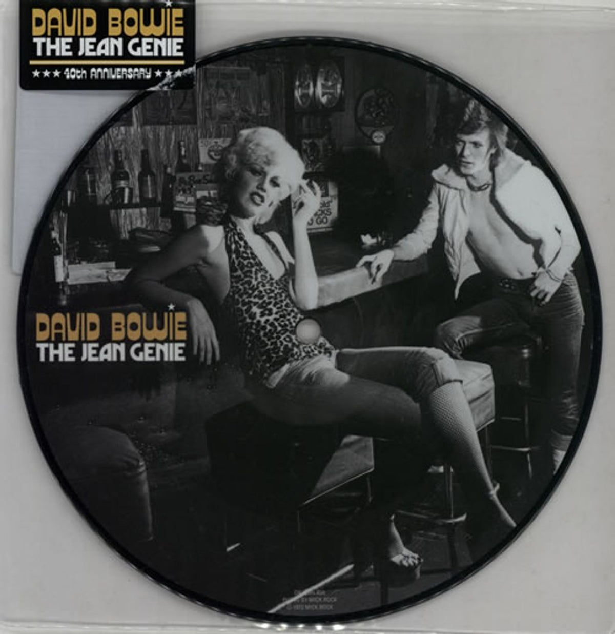 David Bowie The Jean Genie - Sealed UK 7" picture disc — RareVinyl.com