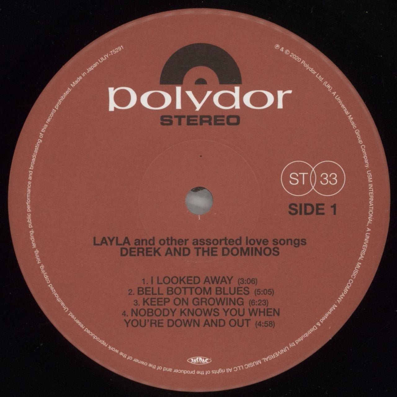 Derek And The Dominos Layla And Other Assorted Love Songs - 180 Gram V — RareVinyl.com