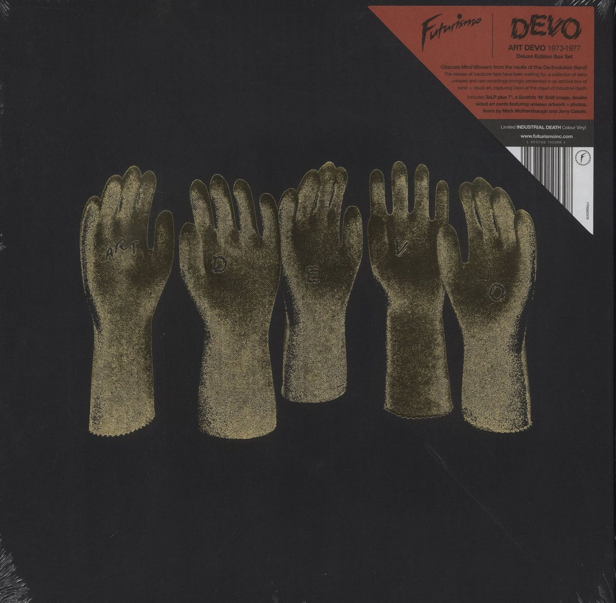 Devo Art Devo - Deluxe Edition - Industrial Death Edition - Sealed UK — RareVinyl.com