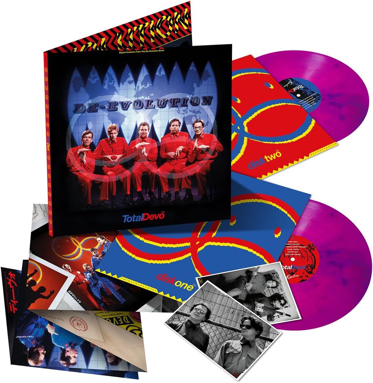 Devo Total Devo - Defcon Disco Vinyl - Sealed UK 2-LP vinyl set — RareVinyl.com