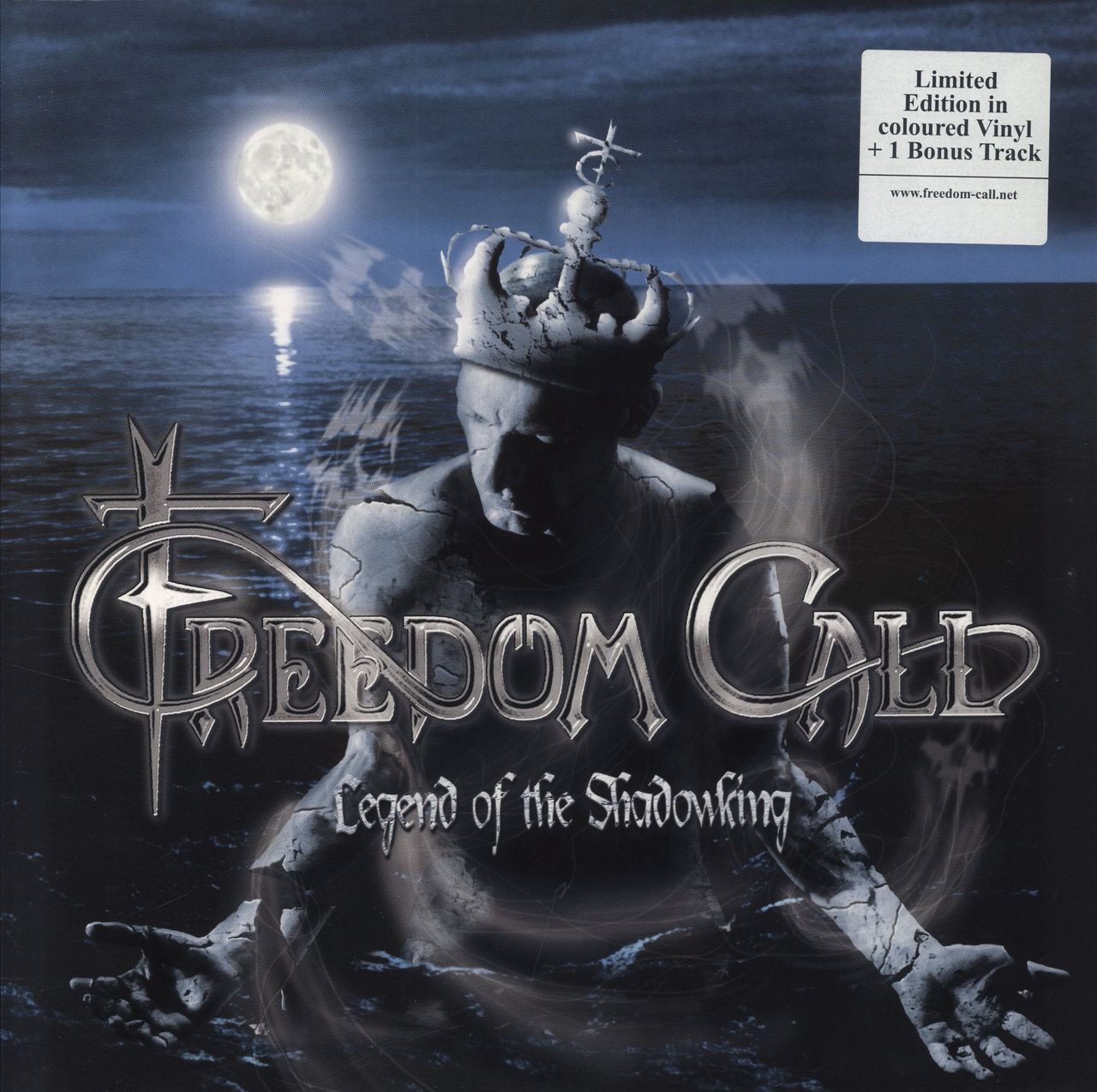 Freedom Call Legend Of The Shadowking - Dark Clear Blue Vinyl German 2 ...