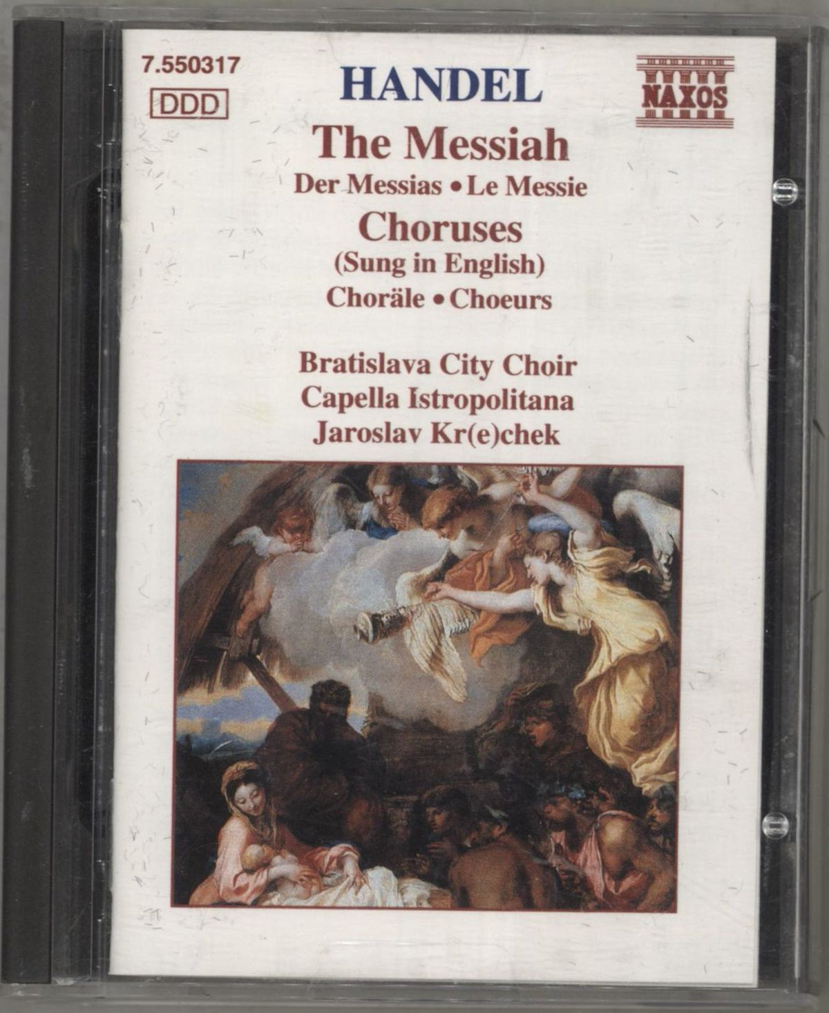 George Frideric Handel Messiah Choruses UK Mini disc — RareVinyl.com