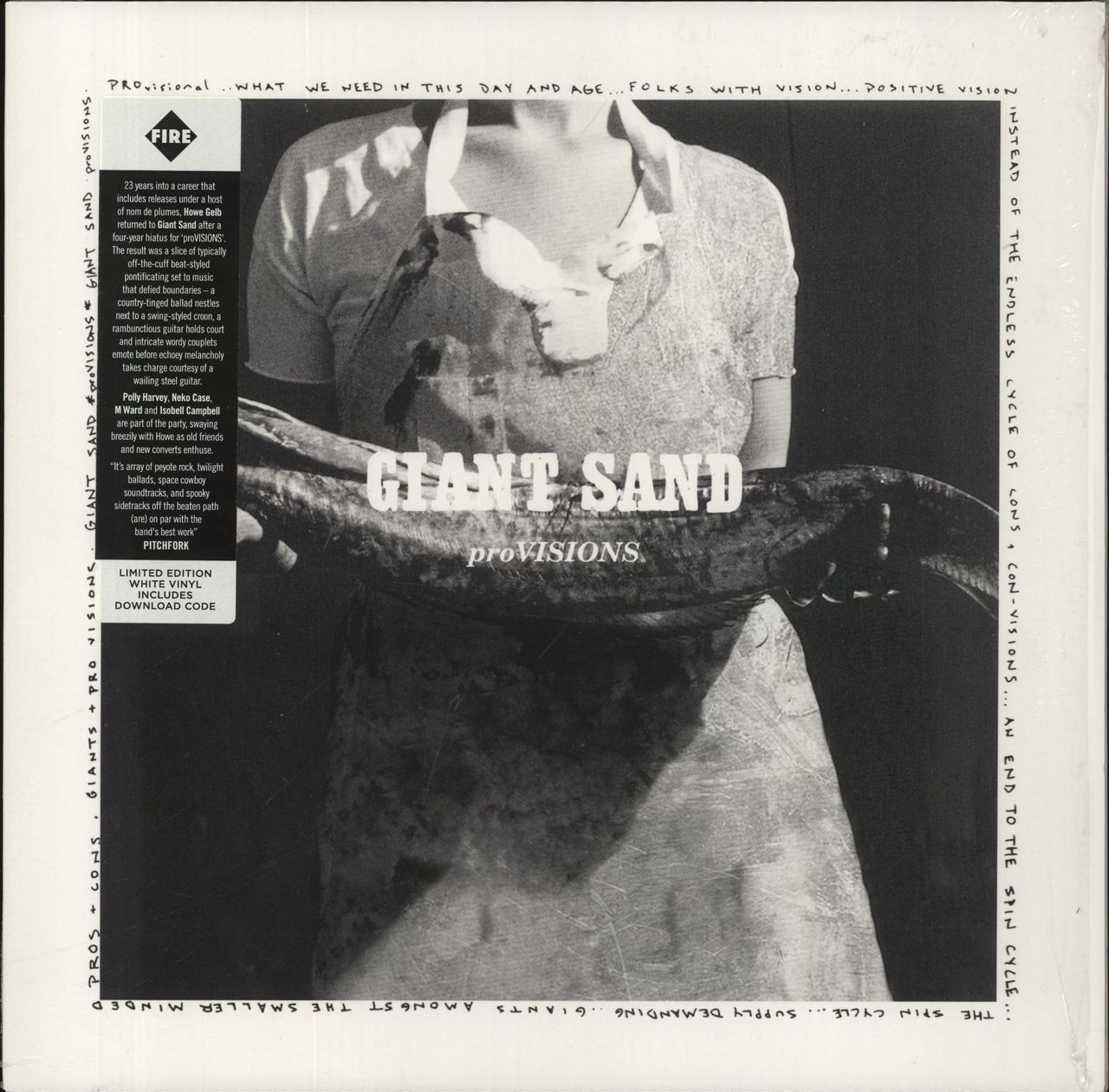 Giant Sand *proVISIONS* - White Vinyl - Shrink - RSD UK Vinyl LP ...