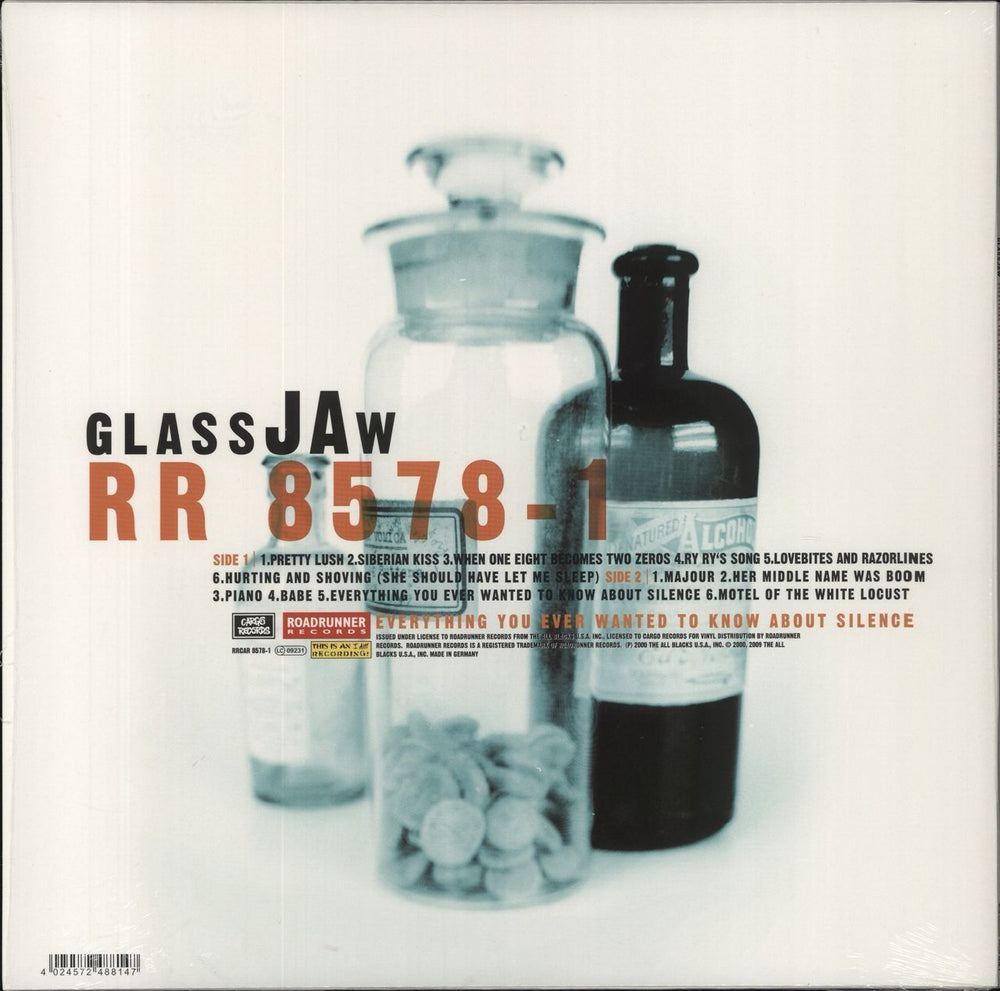 Glassjaw Everything You Ever Wanted To Know About Silence US Vinyl LP ...