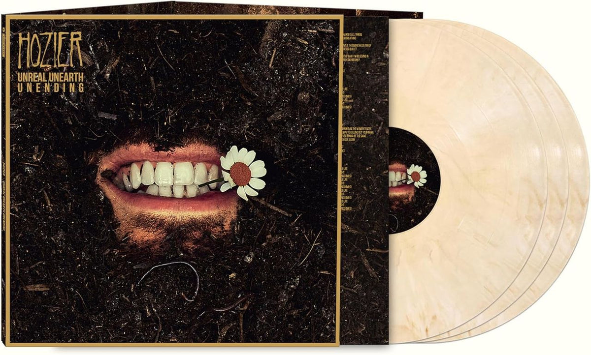 Hozier Unreal Unearth Unending - 'Tooth White' Vinyl - Deluxe Version — RareVinyl.com