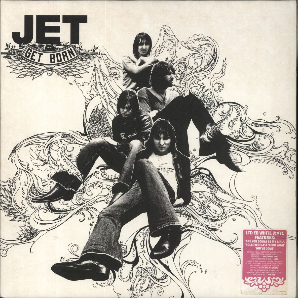 Jet Get Born UK 2-LP vinyl set — RareVinyl.com