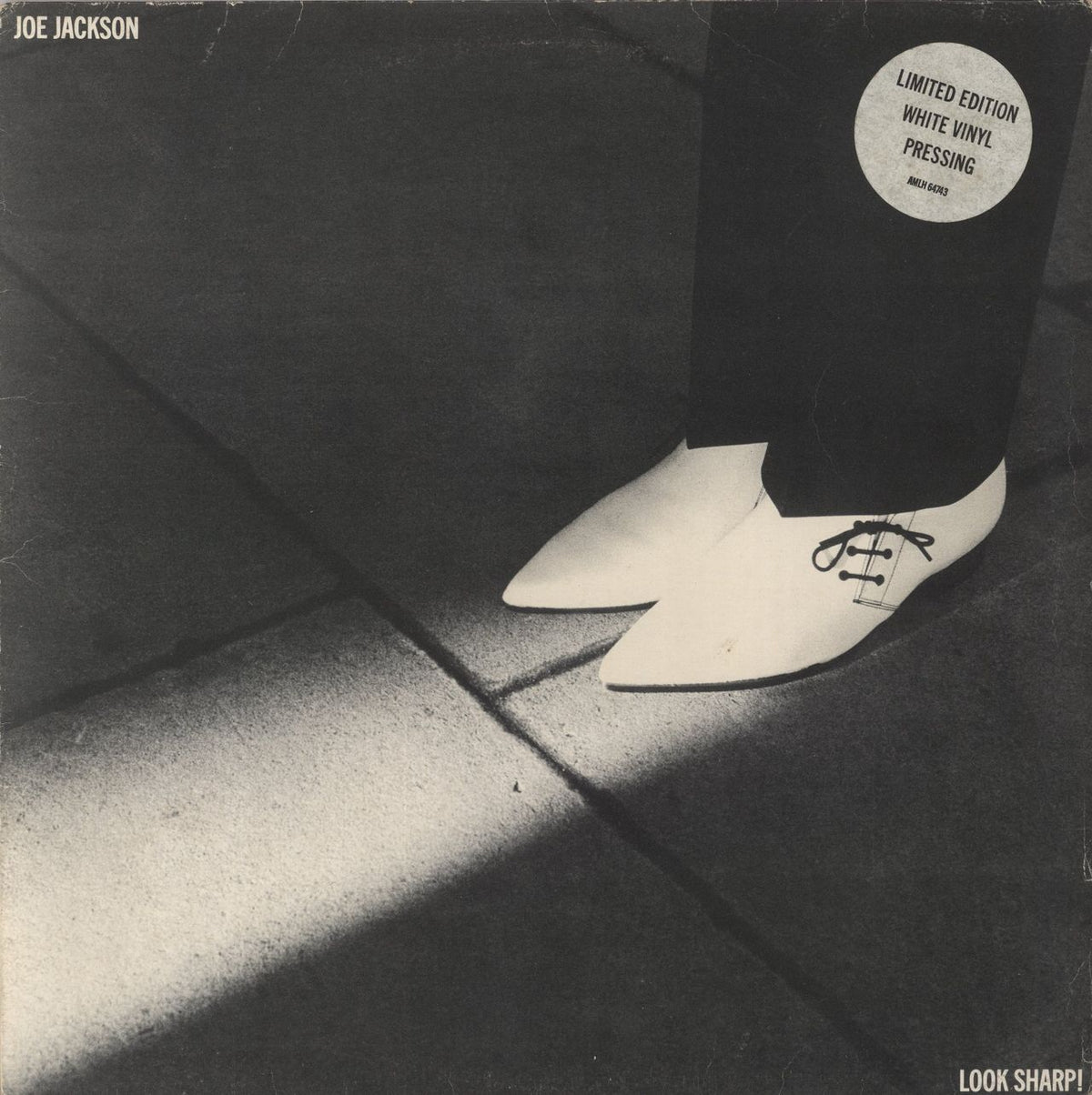 Joe Jackson Look Sharp! - White Vinyl VG/EX UK Vinyl LP — RareVinyl.com