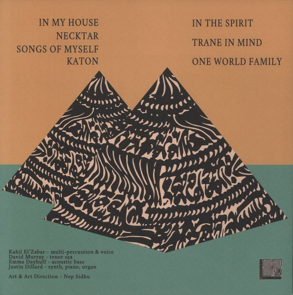 Kahil El'Zabar Spirit Groove UK 2-LP vinyl set — RareVinyl.com