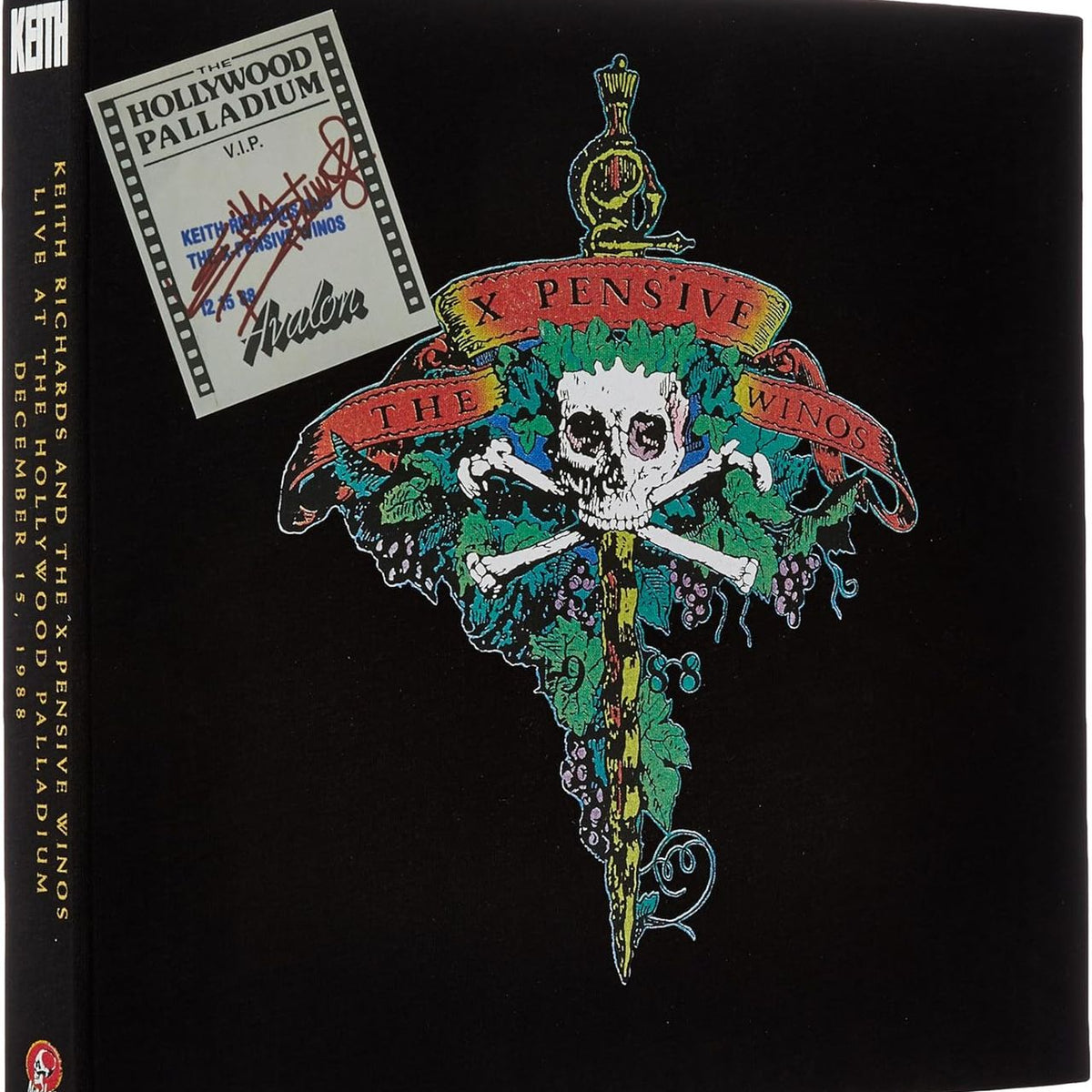 Keith Richards Live at the Hollywood Palladium - Super Deluxe Box Set ...