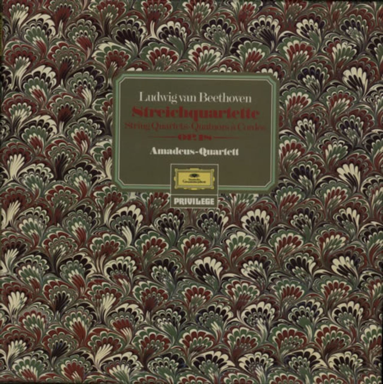 Ludwig Van Beethoven String Quartets Op.18 UK Vinyl box set — RareVinyl.com