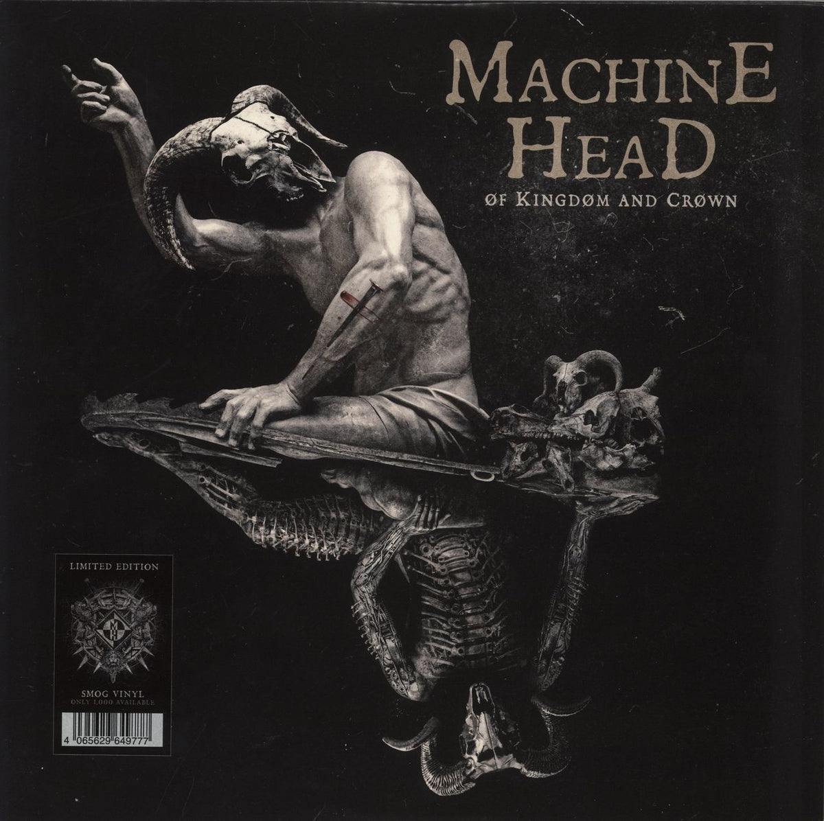 Machine Head Of Kingdom And Crown - Grey, White & Black 'Smog' Vinyl U ...