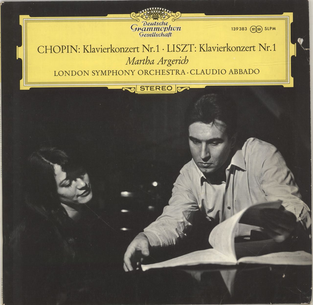 Martha Argerich Chopin: Piano Concerto No. 1 / Liszt: Piano Concerto N — RareVinyl.com