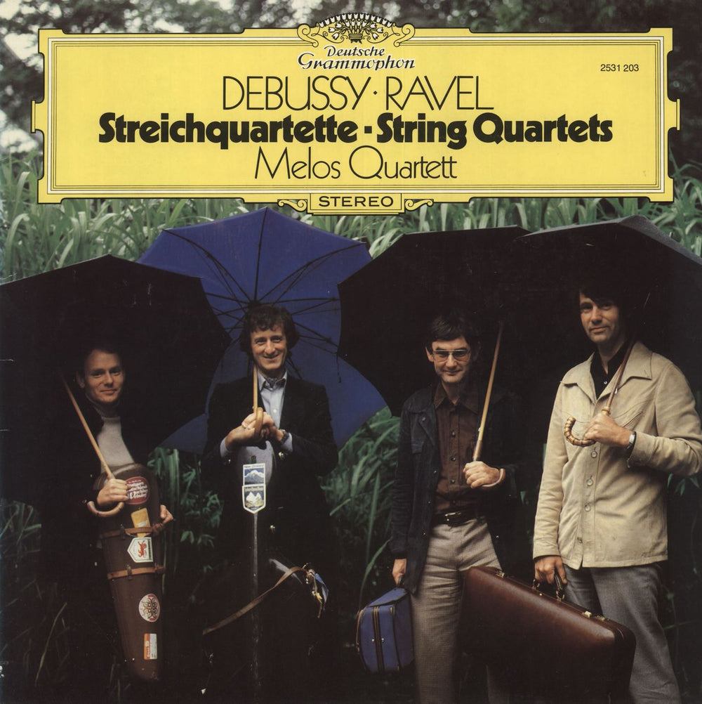 Melos Quartett Debussy / Ravel: String Quartets German Vinyl LP — RareVinyl.com