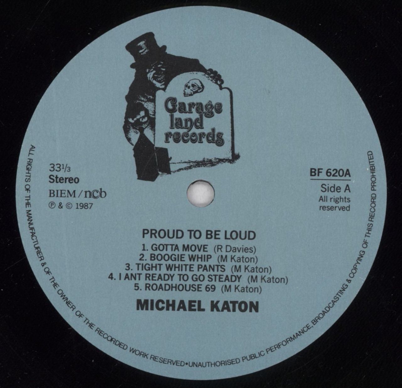 Michael Katon Proud To Be Loud! Swedish Vinyl LP — RareVinyl.com