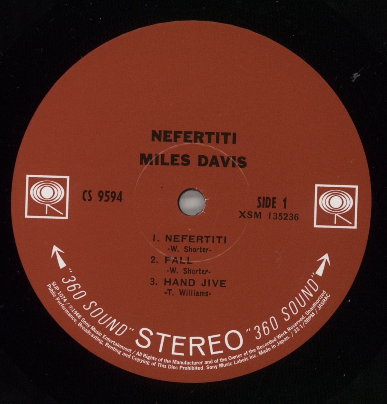 Miles Davis Nefertiti - 180 Gram Vinyl Japanese Vinyl LP — RareVinyl.com