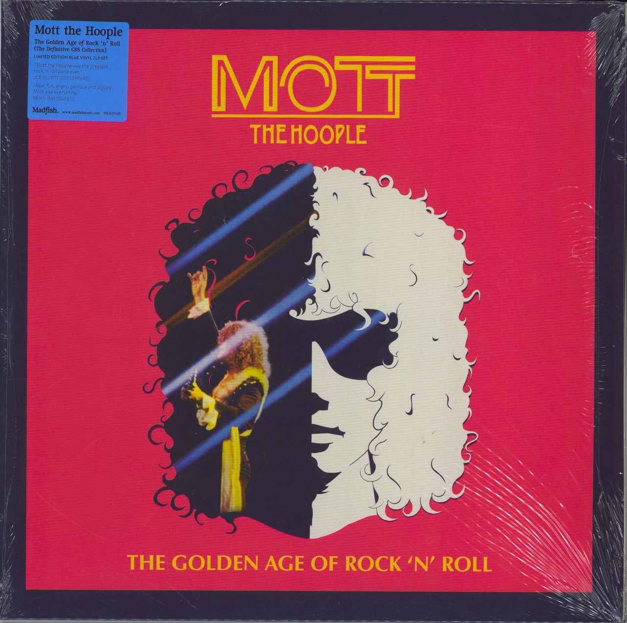 Mott The Hoople The Golden Age Of Rock 'N' Roll - Blue vinyl UK 2-LP v — RareVinyl.com