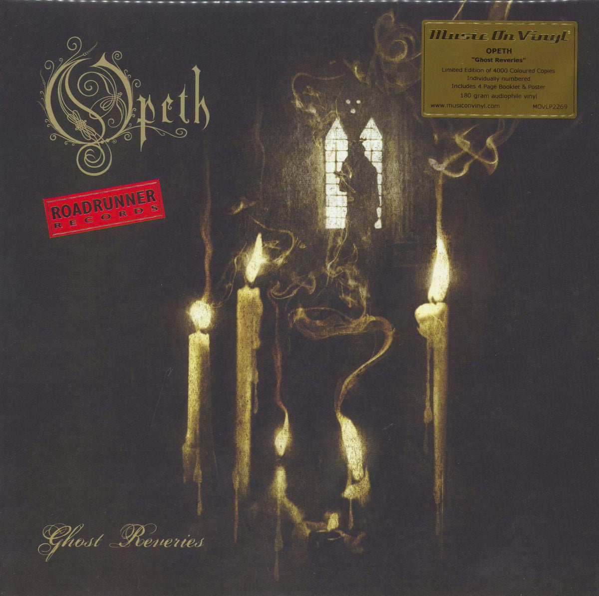 Opeth Ghost Reveries - Black Smoke + Poster - Hype Stickered PVC UK 2 ...
