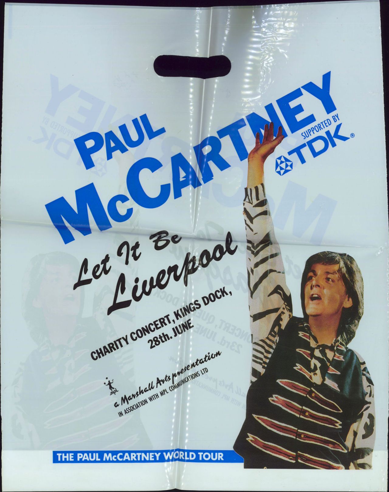 Paul McCartney and Wings The Paul McCartney World Tour + Glasgow Stub — RareVinyl.com