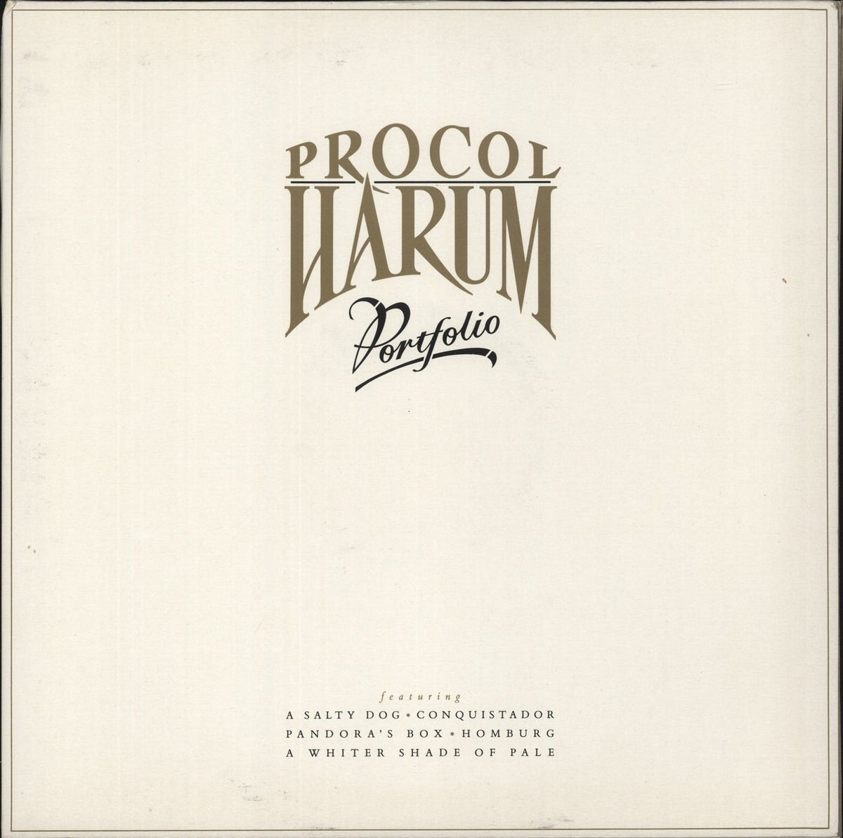 Procol Harum Portfolio UK 2-LP vinyl set — RareVinyl.com