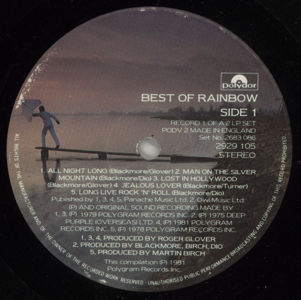 Rainbow The Best Of Rainbow + Merch form - EX UK 2-LP vinyl set — RareVinyl.com