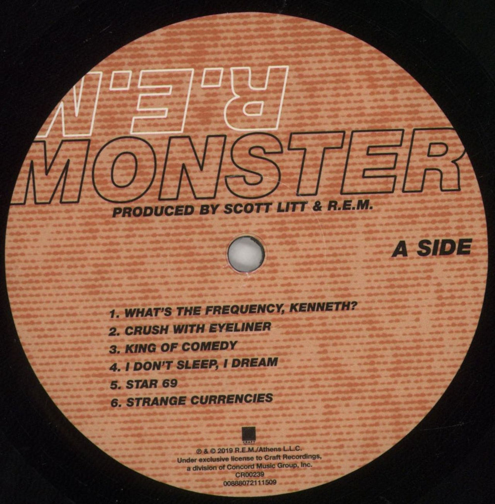REM Monster - 180gram - Opened Stickered Shrink UK 2-LP vinyl set ...