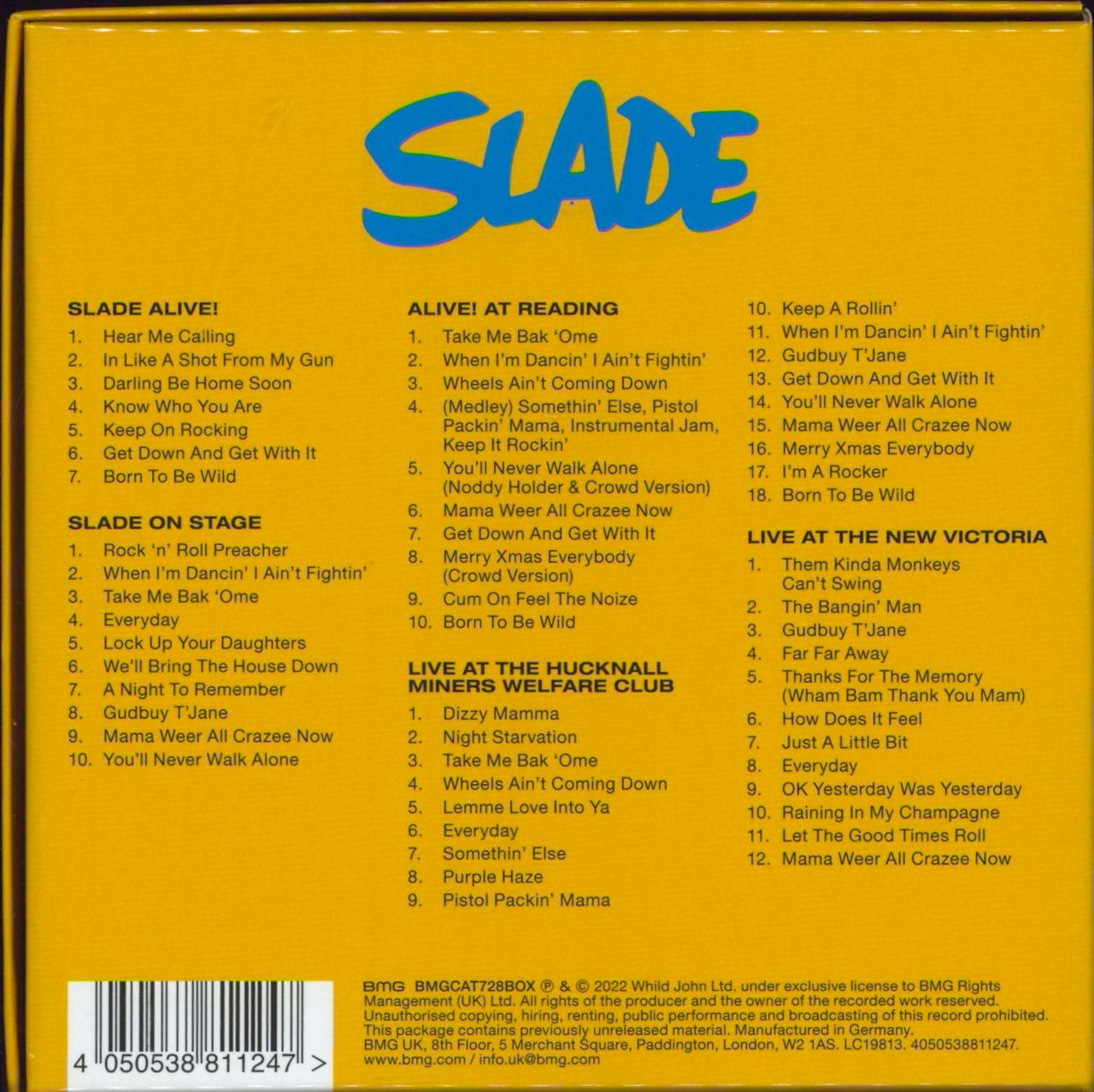 Slade All The World Is A Stage UK Cd album box set — RareVinyl.com