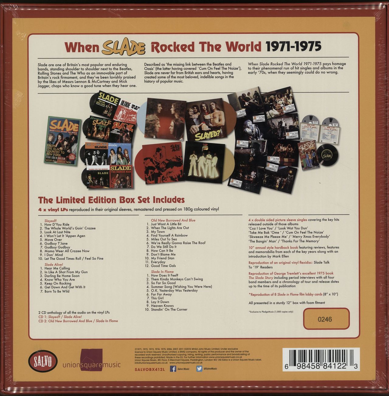 Slade When Slade Rocked The World 1971-1975 - Sealed Boxset UK Box set ...