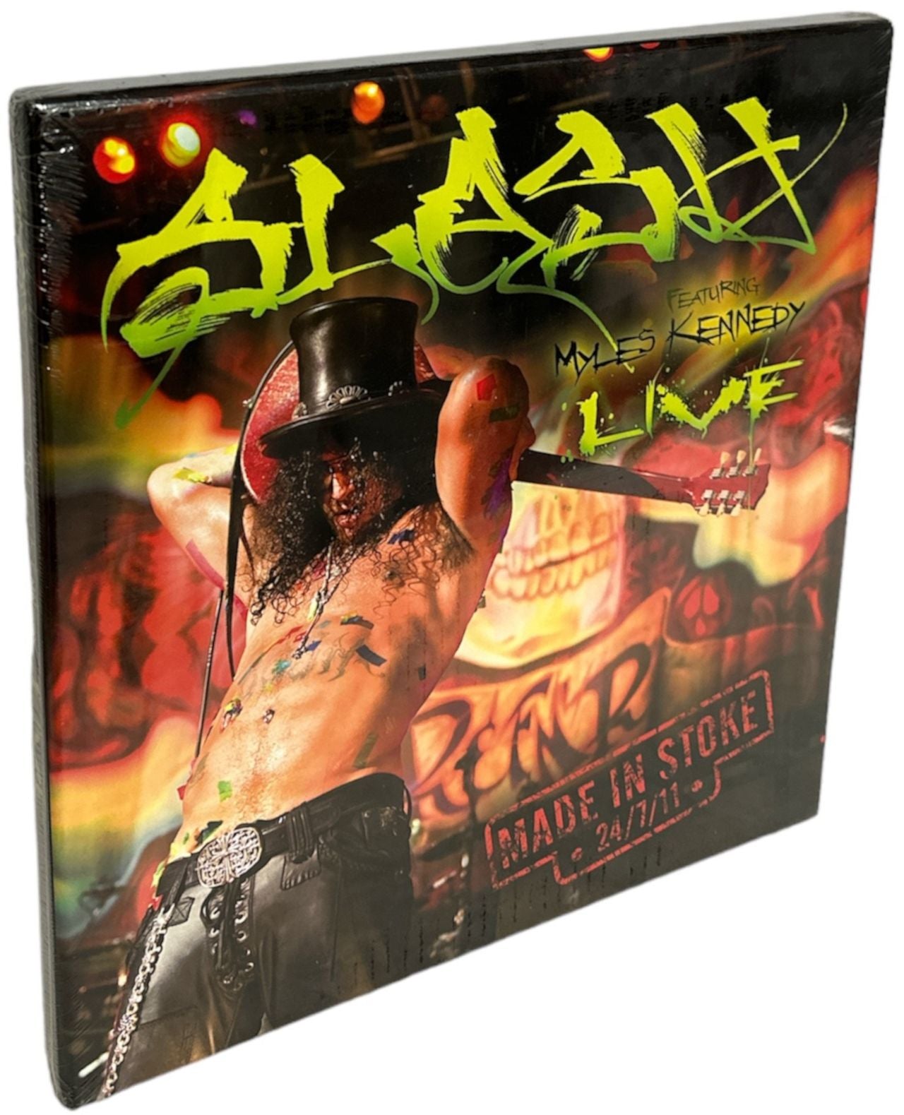 Slash Made In Stoke 24/7/11 - Coloured vinyl - Sealed UK Vinyl box set — RareVinyl.com