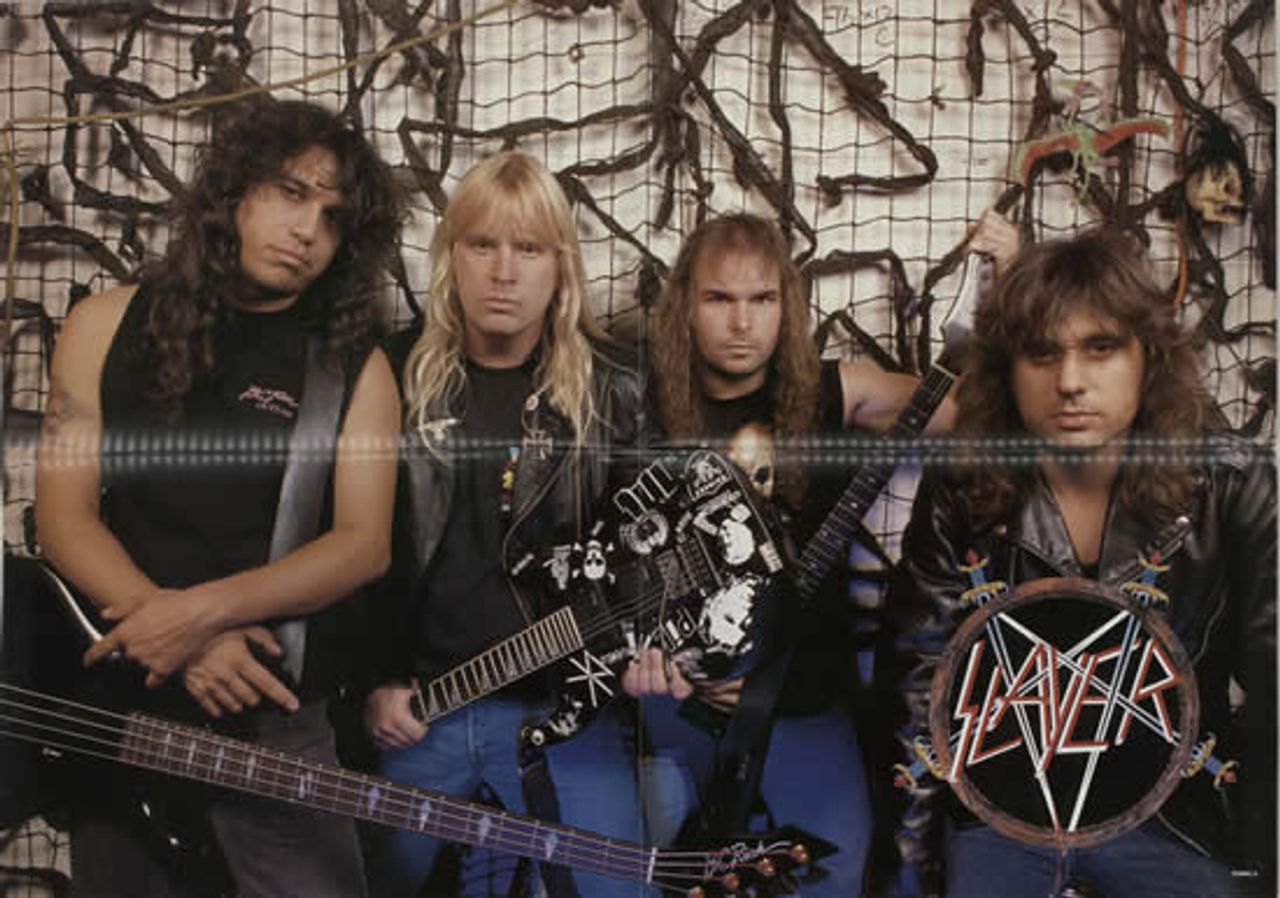 Slayer Hell Awaits + Poster UK 2-LP vinyl set — RareVinyl.com