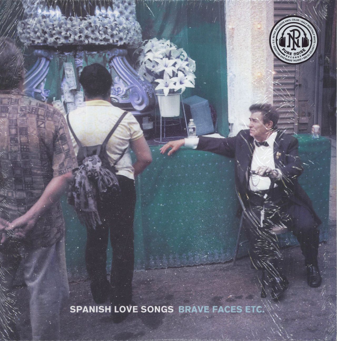 Spanish Love Songs Brave Faces Etc - Half Mint / Half White Vinyl UK 2 ...