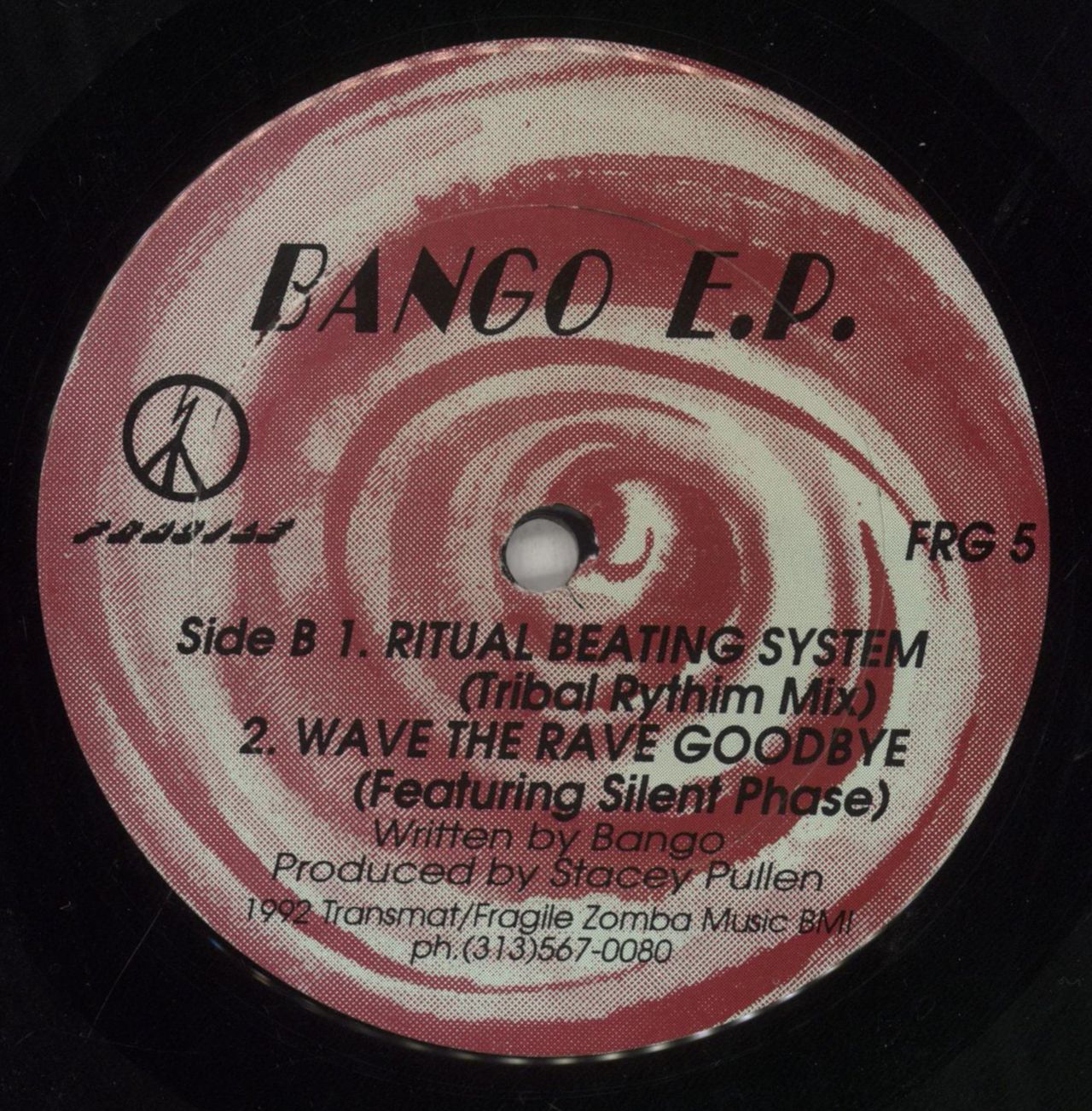 Stacey Pullen Ritual Beating System US 12" vinyl — RareVinyl.com