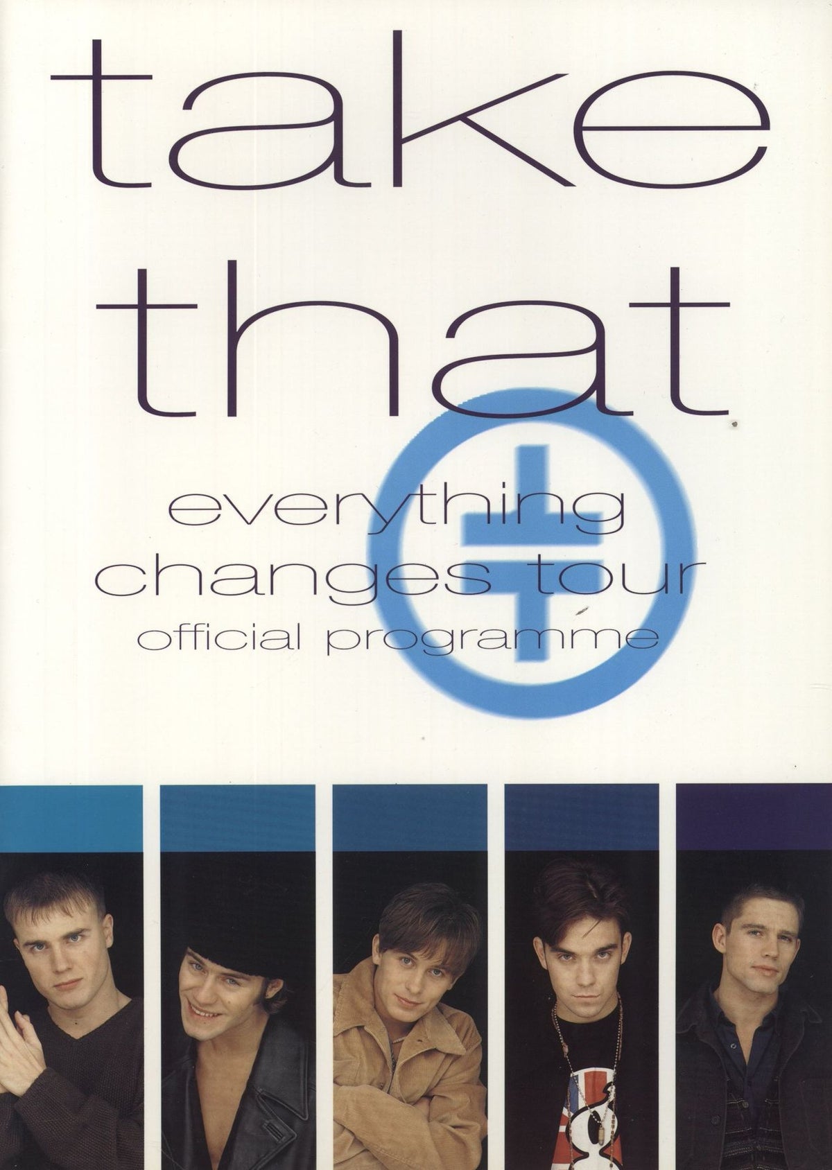 Take That Everything Changes UK Tour programme — RareVinyl.com