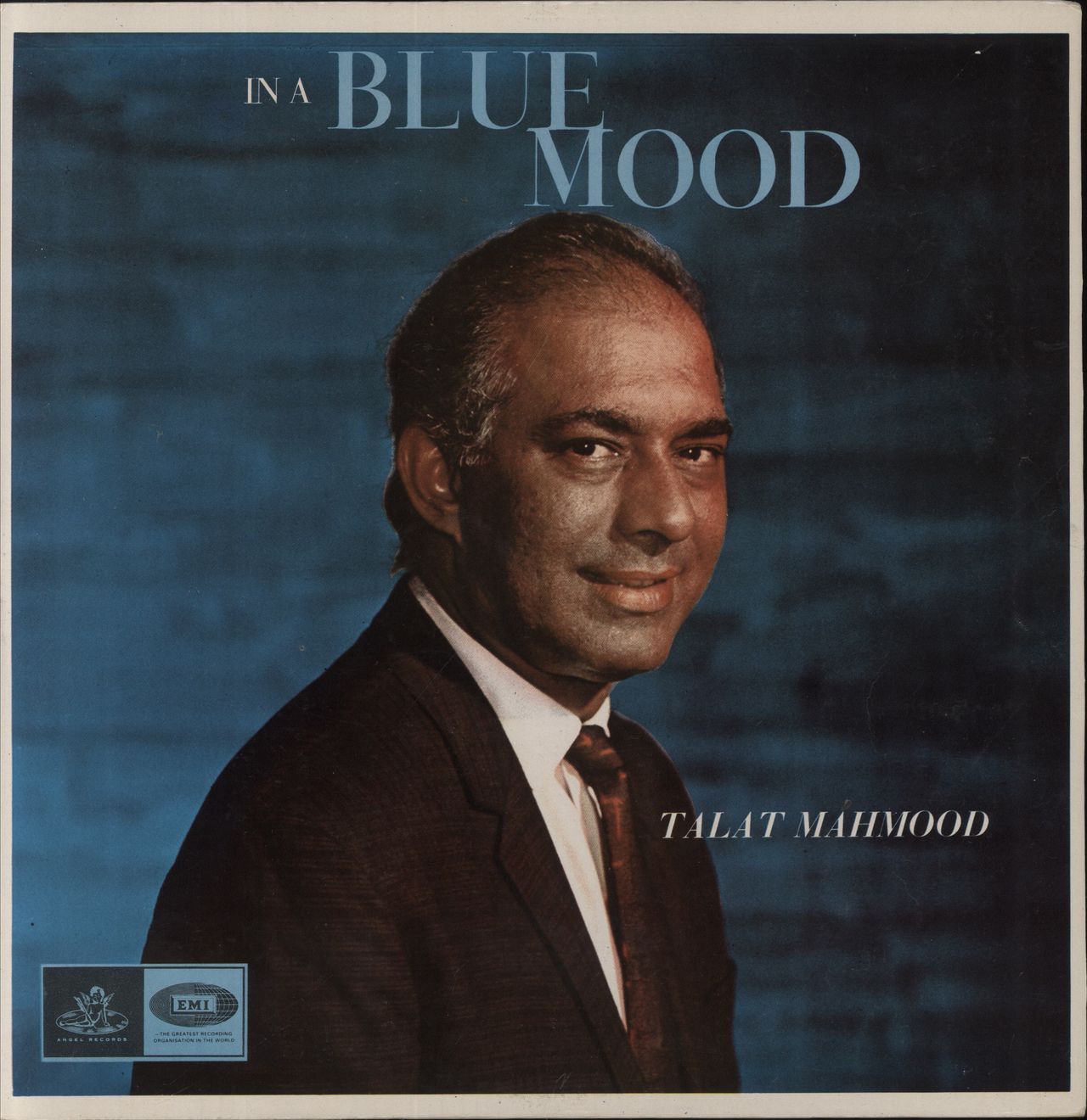 Talat Mahmood In A Blue Mood Indian Vinyl LP — RareVinyl.com