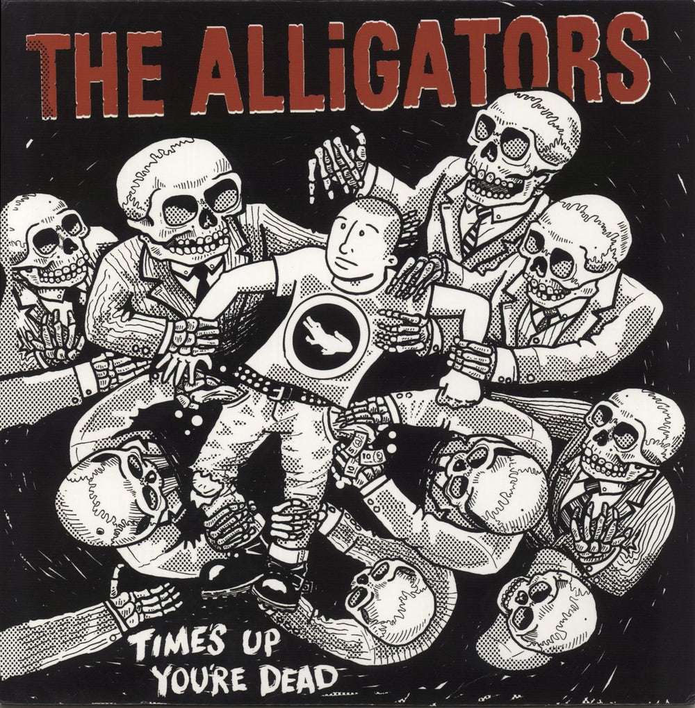 The Alligators Time's Up You're Dead - Red Vinyl US Vinyl LP ...