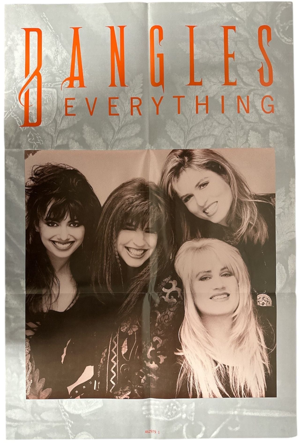 The Bangles Everything + Poster + 3 Song Sticker UK Vinyl LP — RareVinyl.com