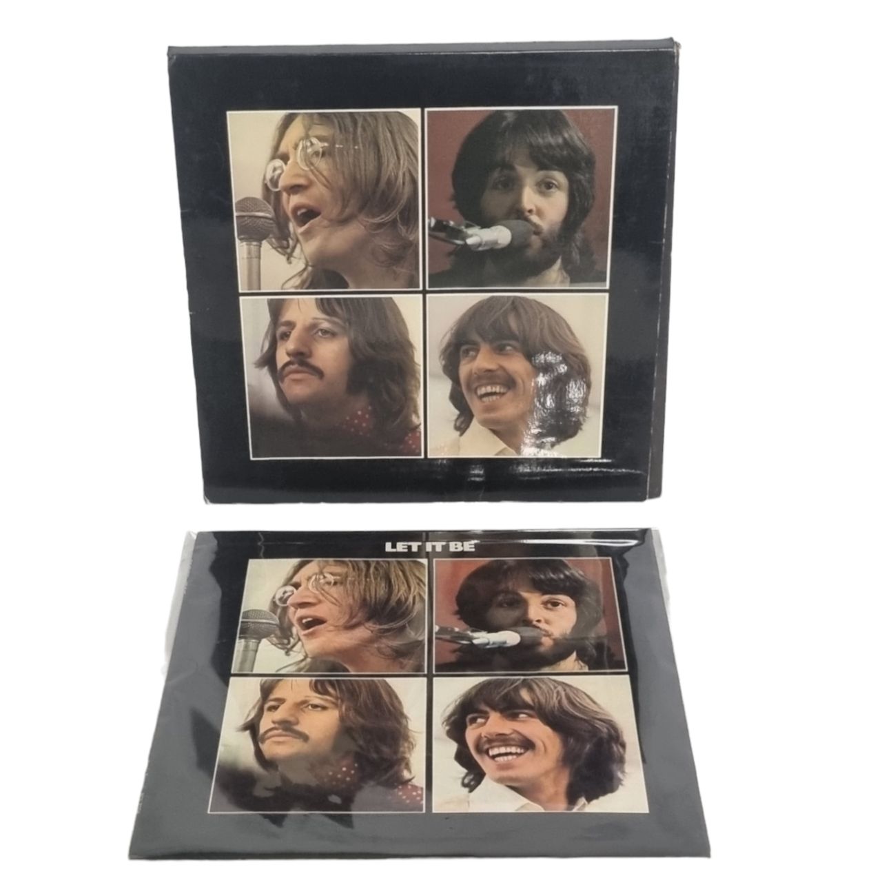 The Beatles Let It Be - Box Set + Poster - Green Apple Variant UK Viny ...