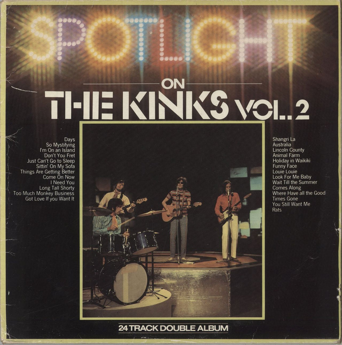 The Kinks Spotlight On The Kinks Vol 2 UK 2-LP vinyl set — RareVinyl.com