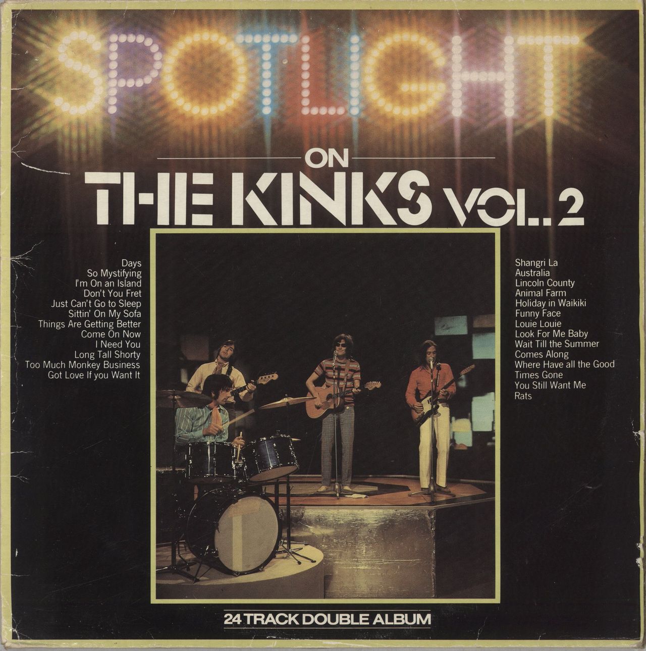 The Kinks Spotlight On The Kinks Vol 2 UK 2-LP vinyl set — RareVinyl.com