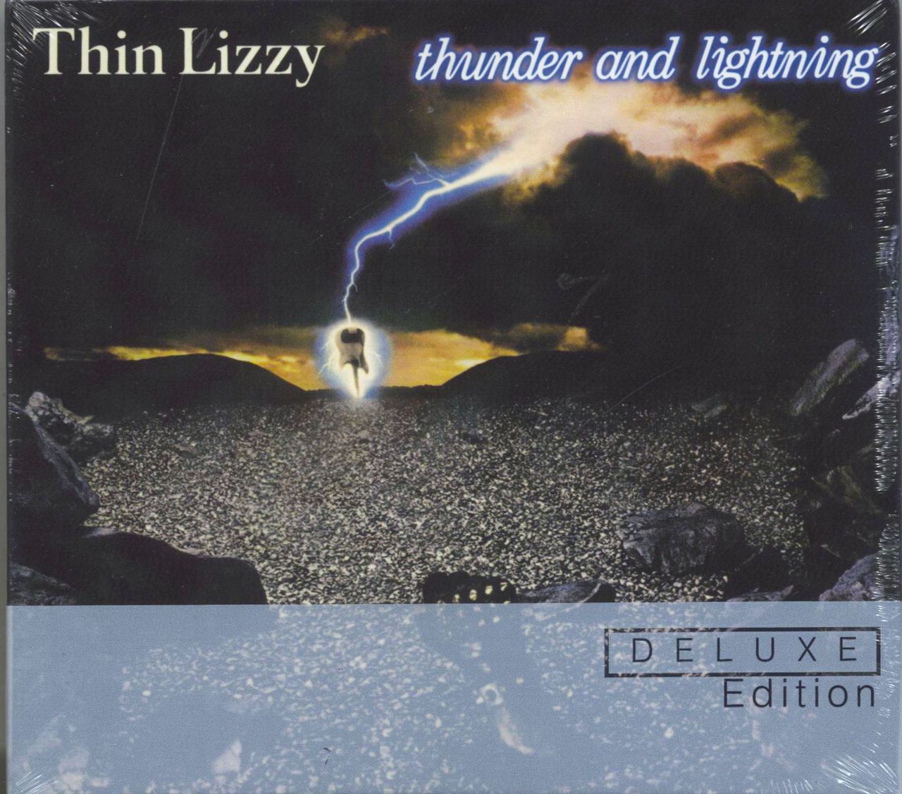 Thin Lizzy Thunder And Lightning - Deluxe Edition UK 2-CD album set — RareVinyl.com