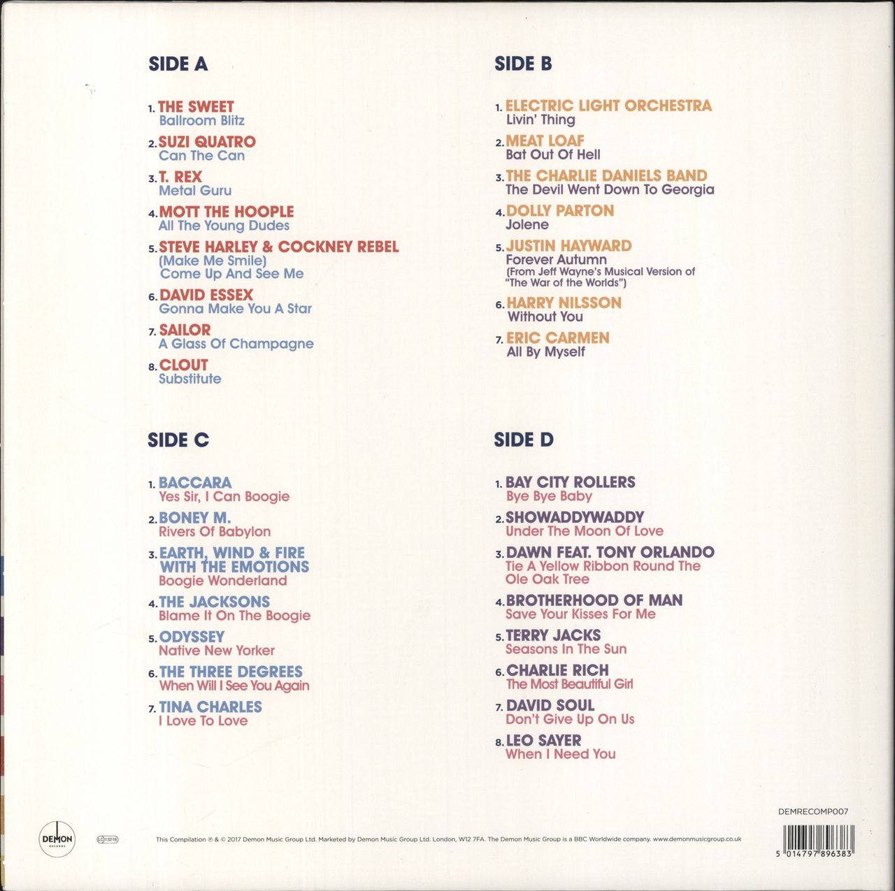 Various-60s & 70s The 70s Pop Annual - 180gm UK 2-LP vinyl set — RareVinyl.com