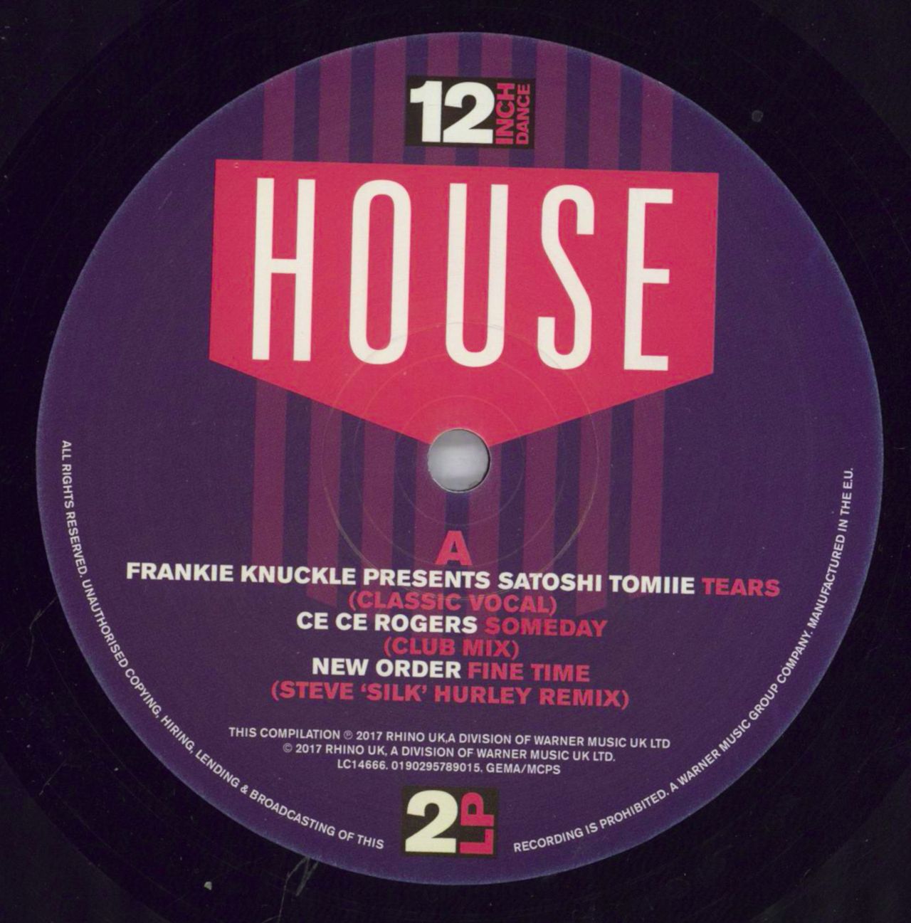 Various Artists 12 Inch Dance House UK 2-LP vinyl set — RareVinyl.com