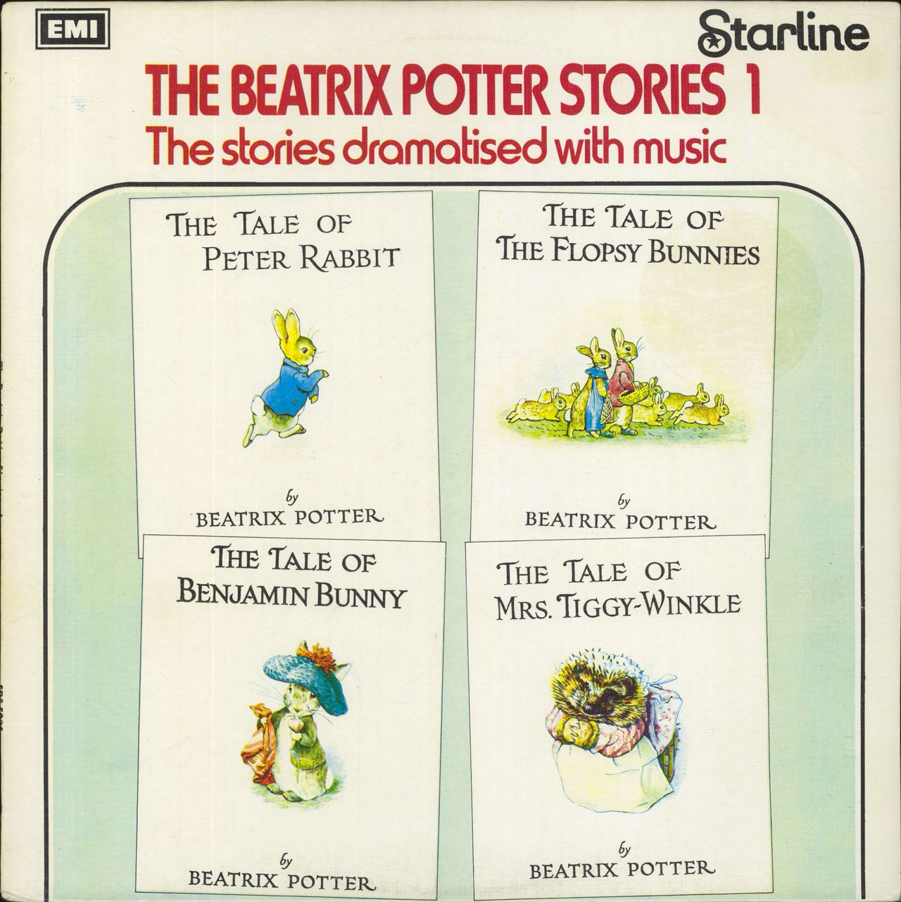 Various-Childrens The Beatrix Potter Stories 1 & 2 UK 2-LP vinyl set ...