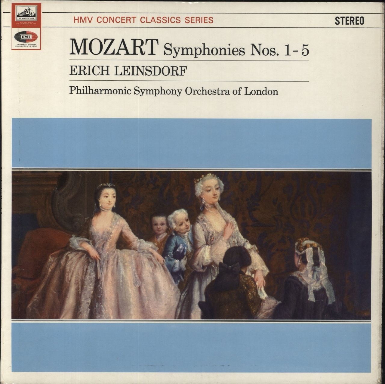 Wolfgang Amadeus Mozart Mozart: Symphonies Nos. 1-5 UK Vinyl LP — RareVinyl.com